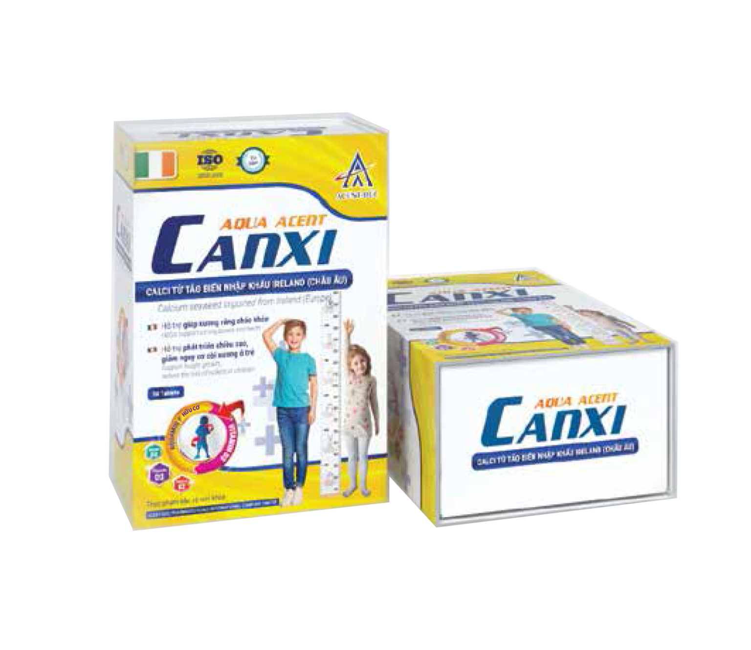 CANXI AQUA ACENT - Hỗ Trợ Phát Triển Chiều Cao - 50 Viên