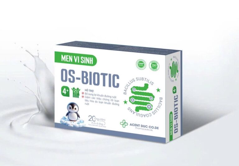Men Vi Sinh OS-BIOTIC - Acent Đức Pharma